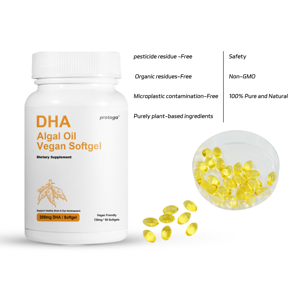 China Protoga offer sample Natural Food Grade plant extract Dha Oil ...